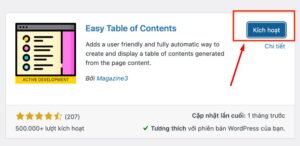 Table of content là gì? Cách tạo mục lục trên WordPress