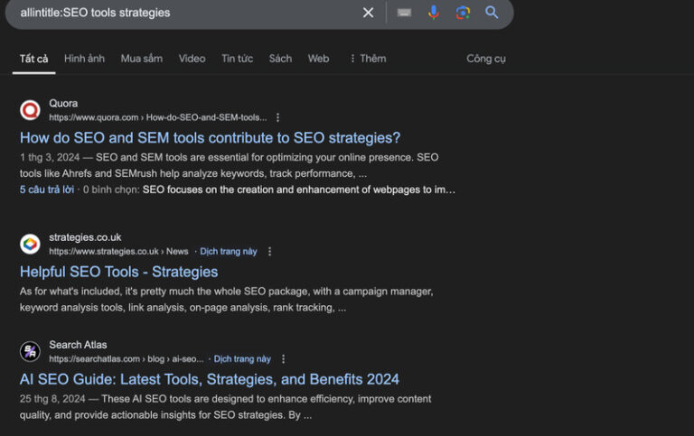 Tổng hợp 40+ thủ thuật tìm kiếm trên Google, cập nhật mới nhất